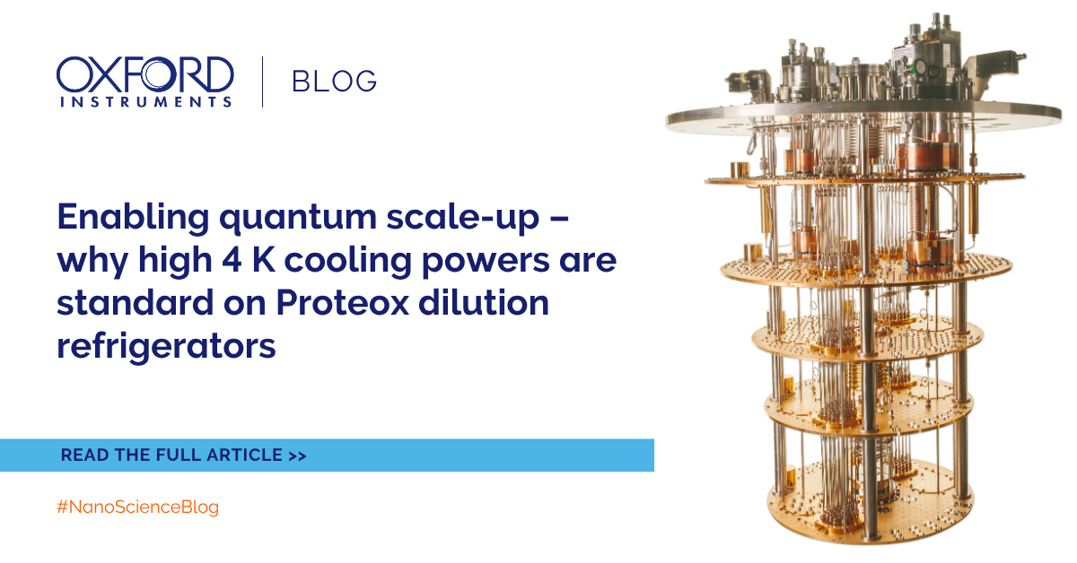 Enabling quantum scale-up – why high 4 K cooling powers are standard on ...